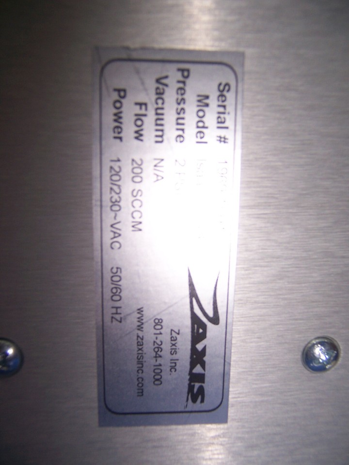 14808 Zaxis Isaac HD-PF multi-function leak tester 2 PSI pressure | eBay