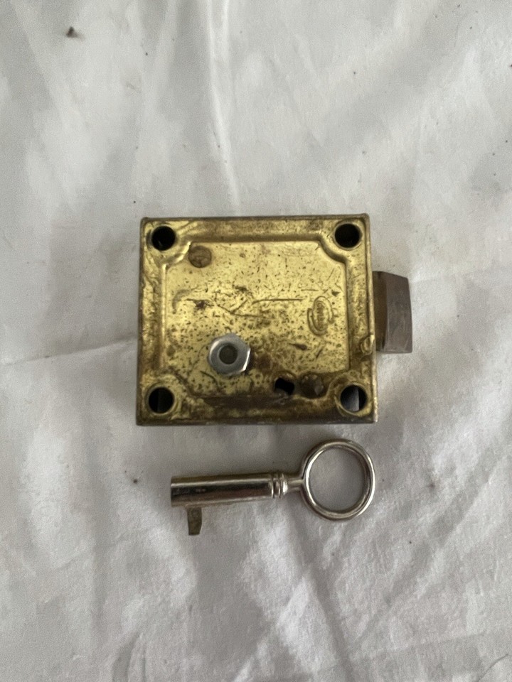 Gamewell BRASS Fire Police Alarm Box LOCK with working KEY | eBay