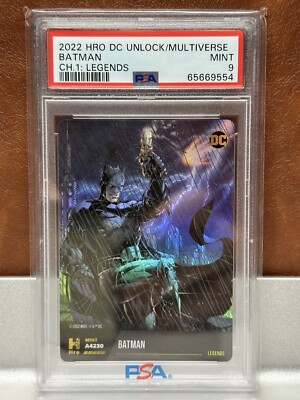 HRO Chapter 1 Legends - Batman Legendary Holo #A4230 PHYSICAL CARD ONLY ...
