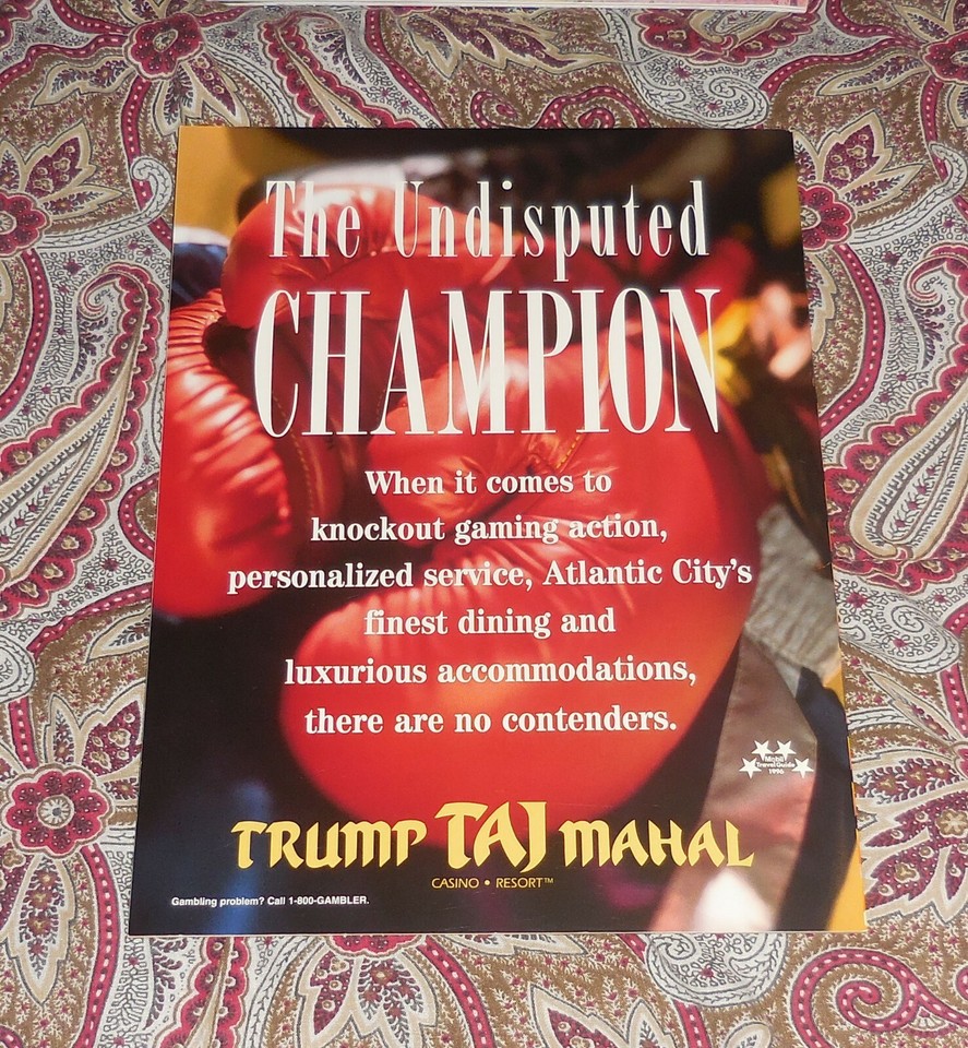 HECTOR CAMACHO VS ROBERTO DURAN 6/22/96 TRUMP TAJ MAHAL - BUSTER ...
