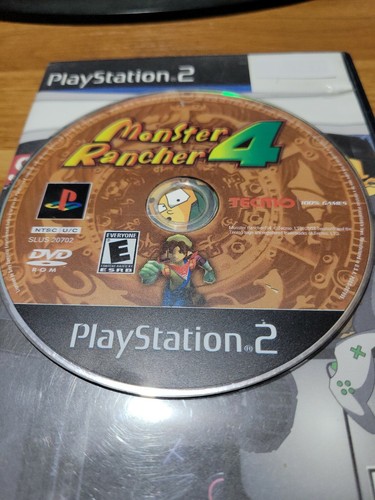 Monster Rancher 4 (Sony PlayStation 2, 2003) RARE PS2 Game Tested! Disk ...