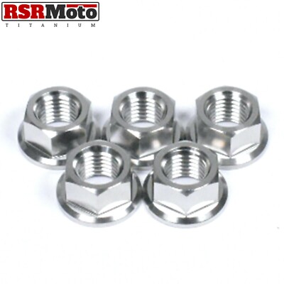 Yamaha R1 Titanium Rear Sprocket Nuts, 2015-2022 | eBay