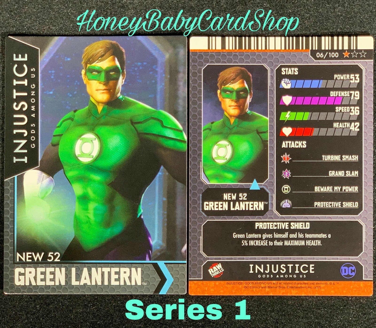 Injustice Arcade Series 1 Out of Print Card 6 New 52 Green Lantern | eBay