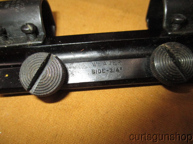 Vintage Weaver Detachable Side Mount 3/4 Inch Split Ring | eBay