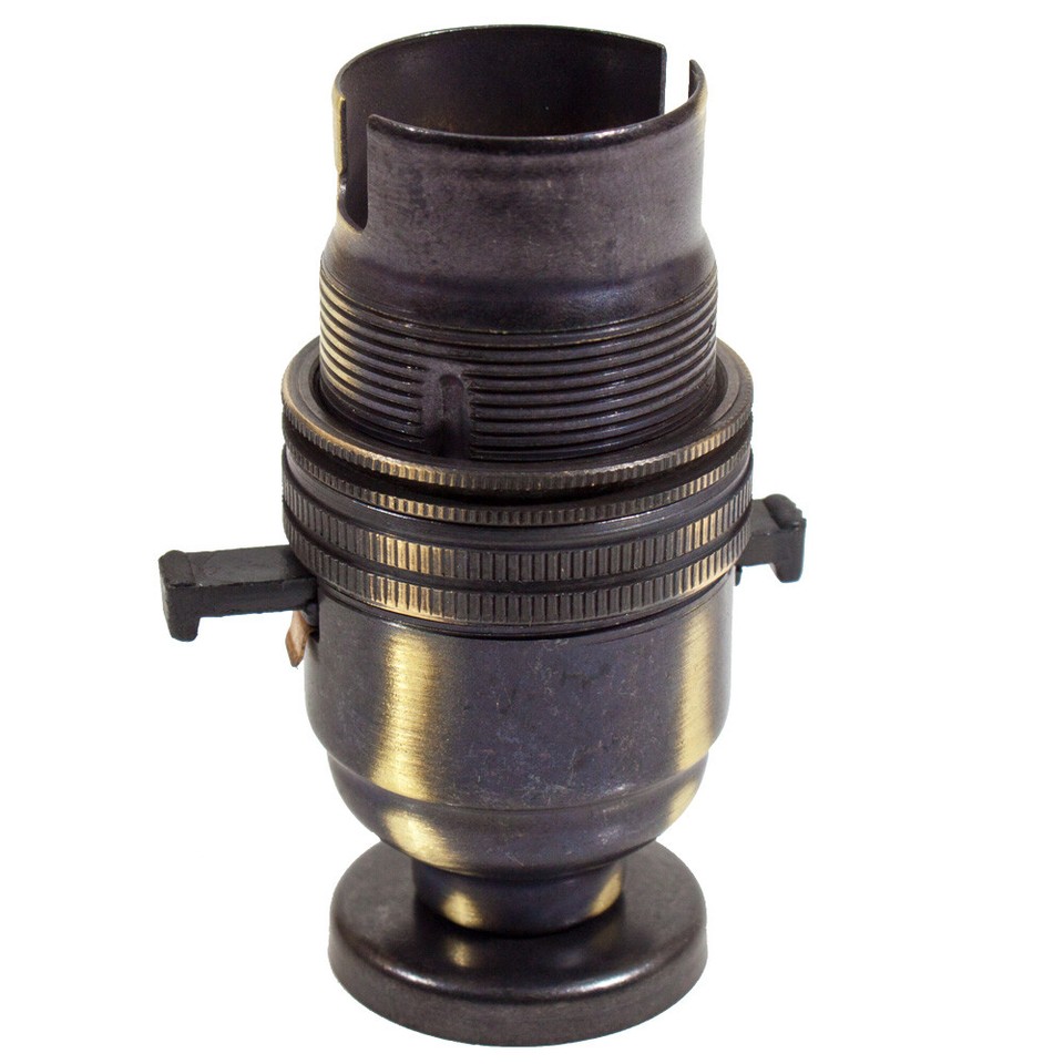 BC | B22 | Bayonet Cap Switched Lampholder with Backplate Quick Fix Kit ...