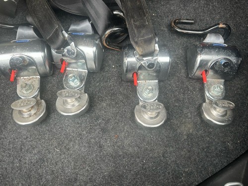 (4) Q’Straint Slide 'N Click Wheelchair Securement Rotating Anchorage ...