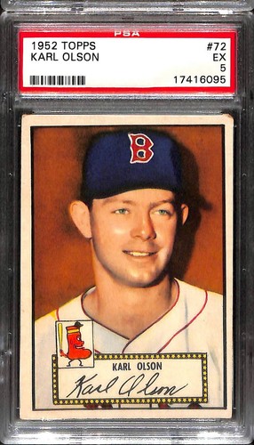 1952 TOPPS #72 KARL OLSON PSA 5 EX 17416095 | eBay