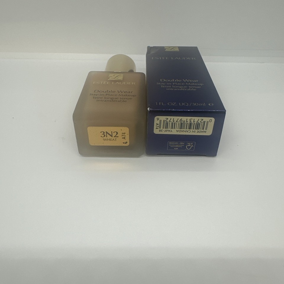 Estee Lauder New Double Wear Stay-in-Place Foundation 3N2 Wheat A74 NIB ...