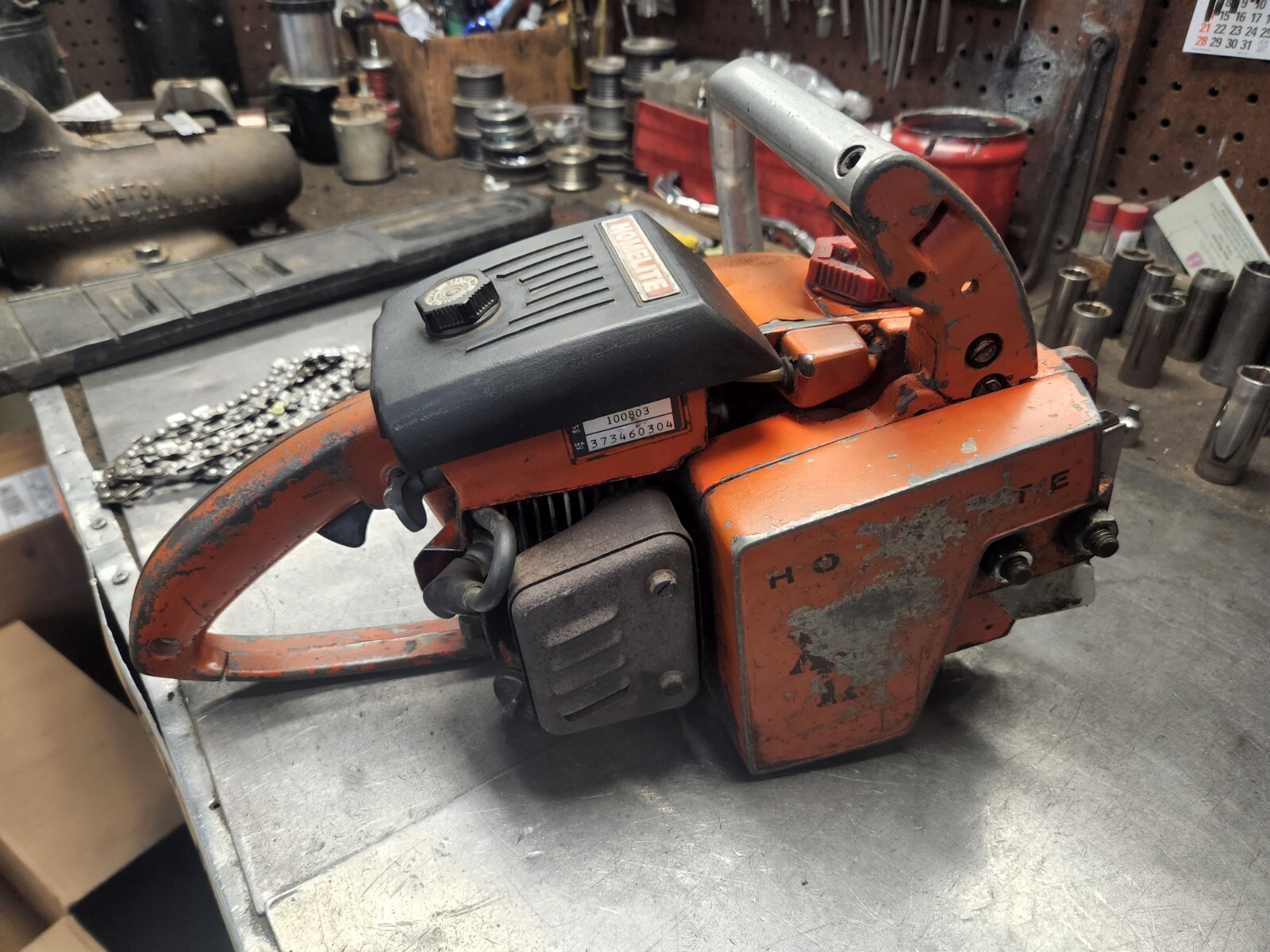 Homelite XL-12 Chainsaw 100803. Bar not included. | eBay