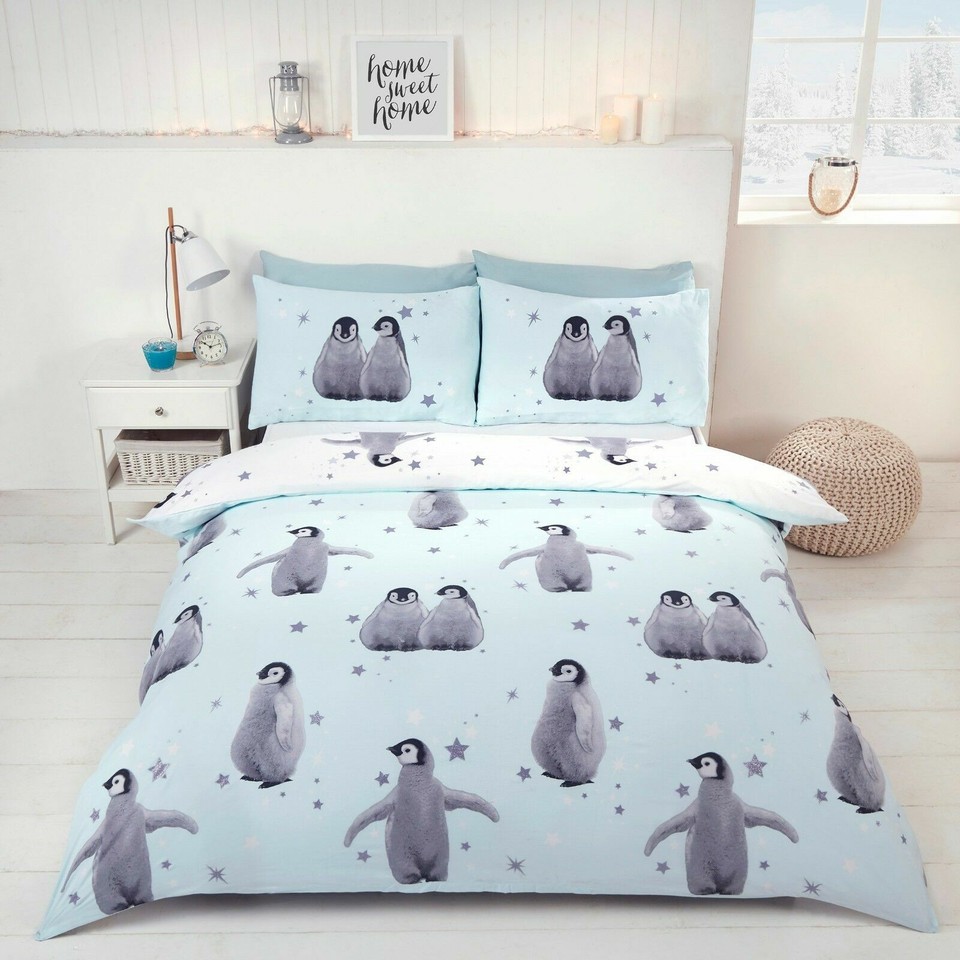 Kids Duvet Quilt Cover Set Children Bedding Single Double Boys Girls 50 ...
