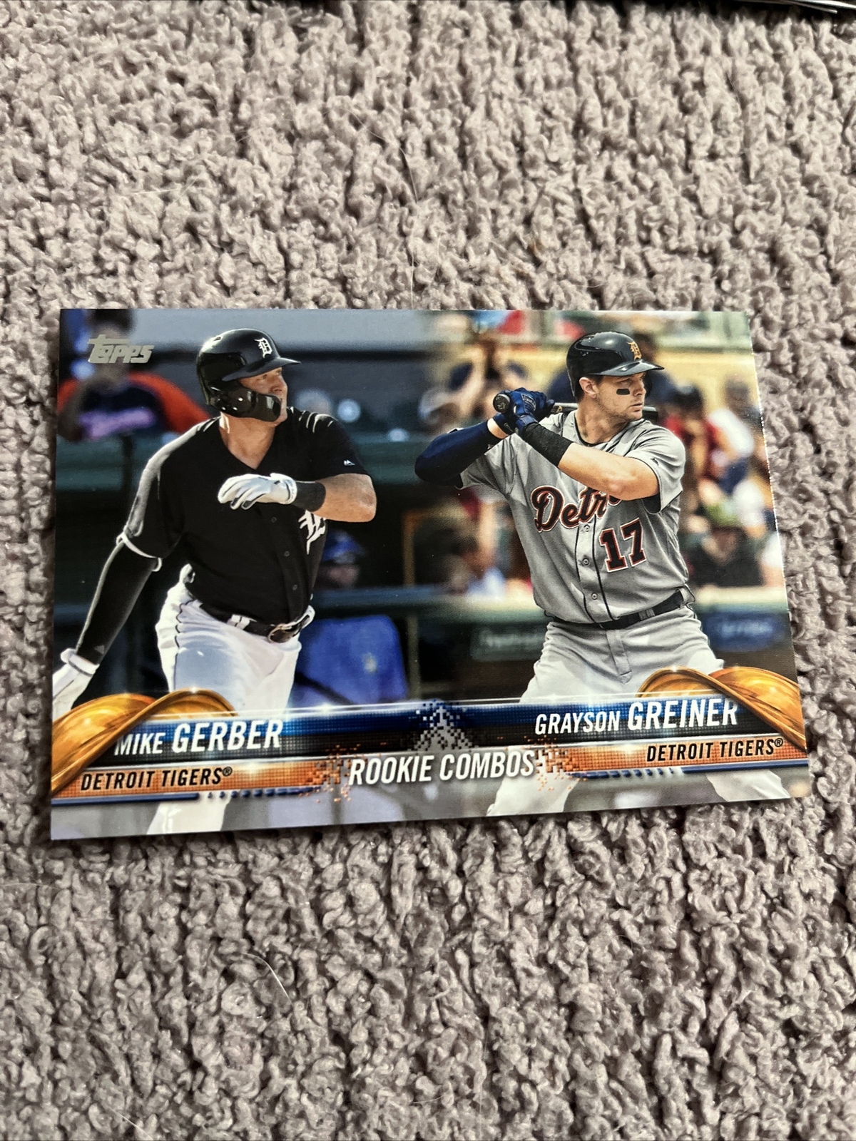 2018 Topps Update #US36 Mike Gerber RC Grayson Greiner RC | eBay