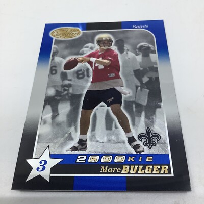 2000 Leaf Certified /2000 Marc Bulger #172 Rookie RC Saints Rams | eBay