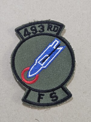 USAF 493rd TACTICAL FIGHTER SQUADRON PATCH | eBay