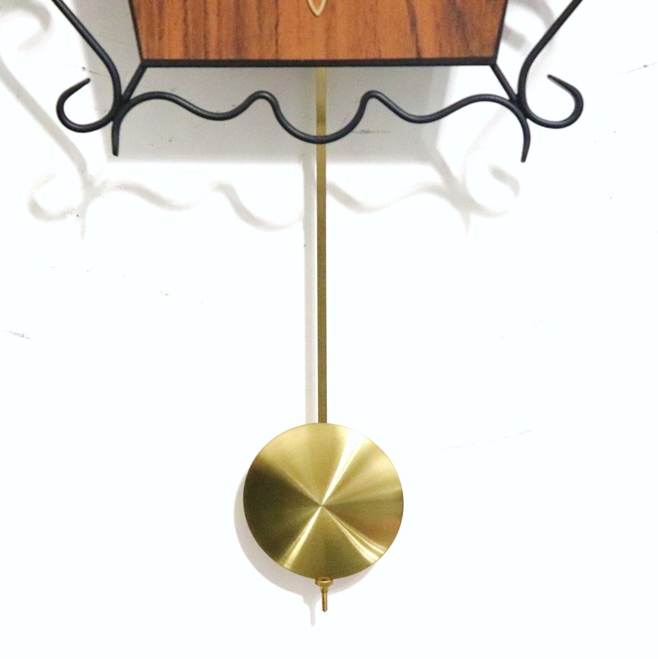 SCHATZ ELEXACTA Vintage Wall Top Clock NEW OLD STOCK NOS Rare! Cast ...