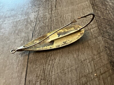 Vintage Johnson’s Silver Minnow Fishing Lure - Date Pat’D 8-22-23 ...