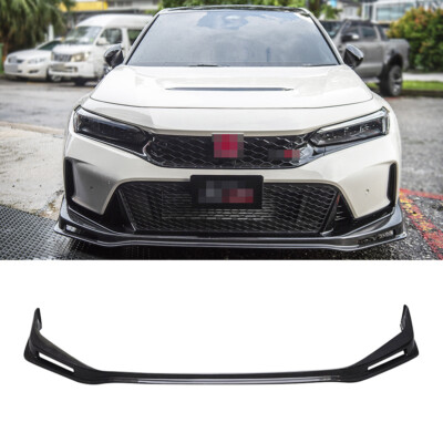 For Honda Civic FL5 11Th Type-R Spoon Carbon Fiber Front Lip Bumper ...