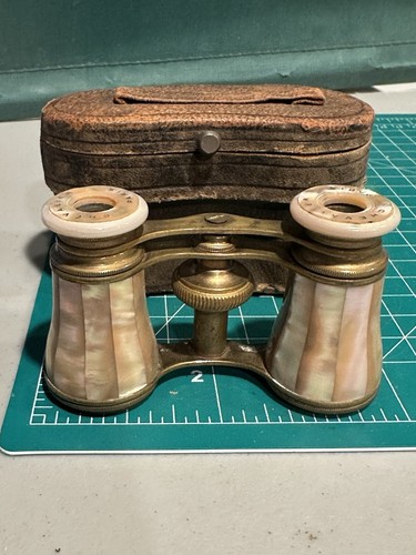 Antique Chevalier Paris French Opera Glasses Theatre Binoculars Mother ...