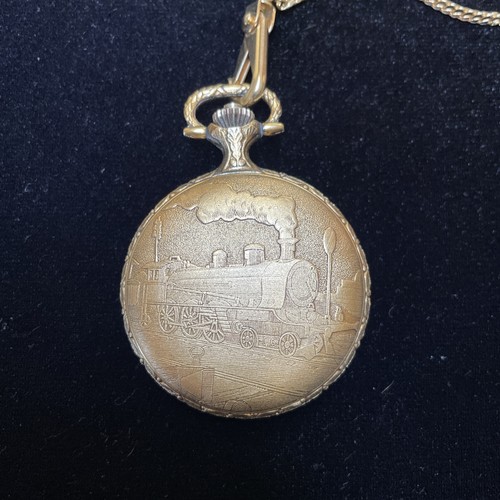 Seth Thomas 17 Jewel Swiss Made c1981 Pocket Watch, Railroad, Engraved ...