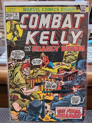 Combat Kelly #9 (Marvel Comics October 1973) | eBay