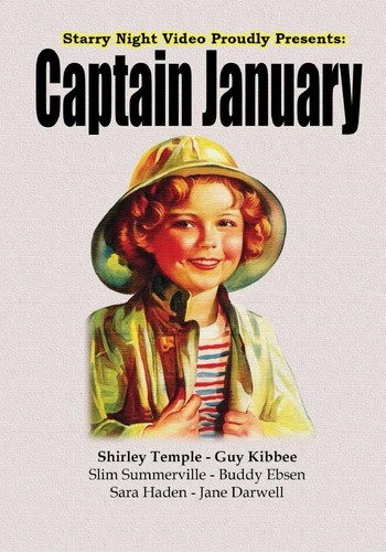 Captain January (DVD) Buddy Ebsen Guy Kibbee Shirley Temple Slim ...