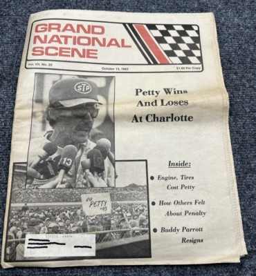 Vintage Grand National Scene Newspapers Vol VII #25 October 13, 1983 | eBay