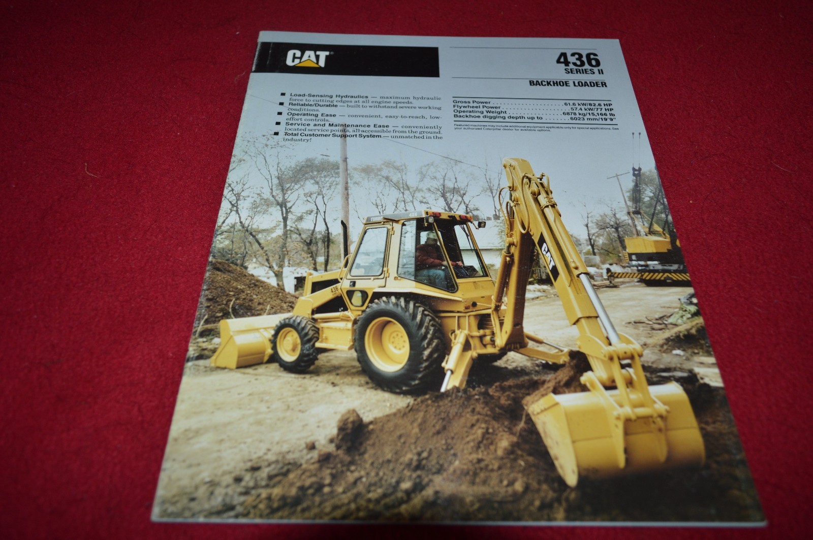Caterpillar 436 Series II Backhoe Loader Dealer's Brochure DCPA8 ver2 ...