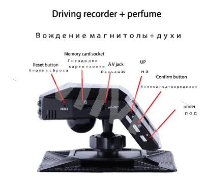 Car DVR Dash Cam Driving Recorder Camera Video Registrator G-sensor ...