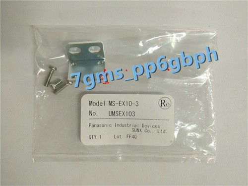 2 PCS NEW Panasonic photoelectric switch mounting bracket MS-EX10-3 | eBay