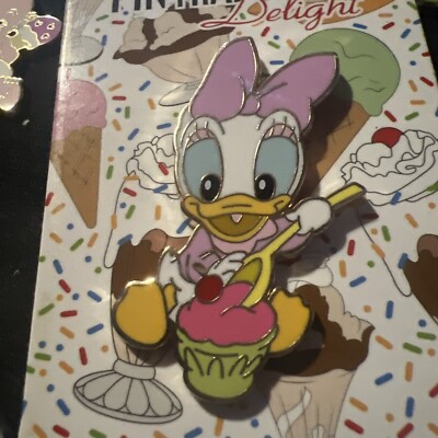 DSSH DSF Pin Trader Delight PTD Baby Daisy DUCK LE 200 Disney GWP Soda ...