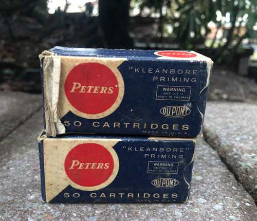 Vintage Peters Cartridge Empty Ammo Boxes | eBay
