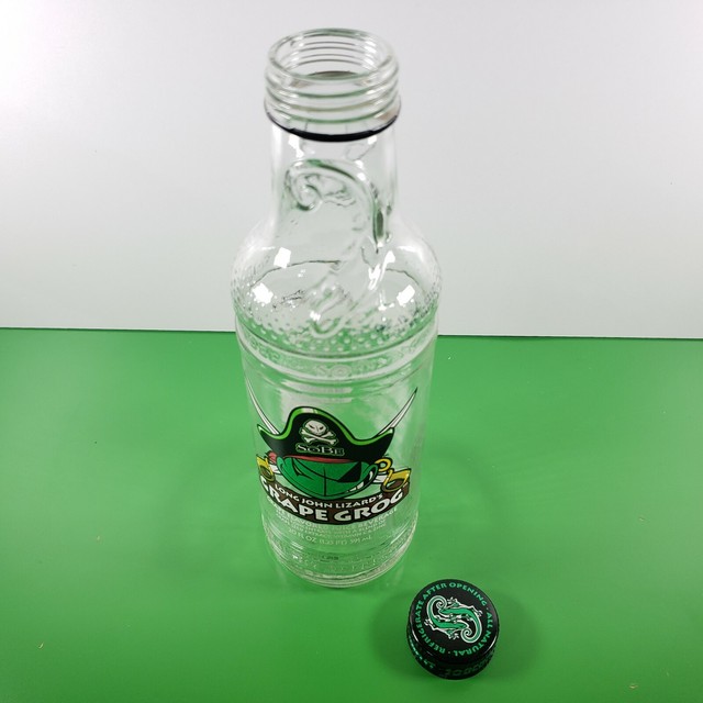 Vintage Bottle SOBE GRAPE GROG | 20 oz empty bottle | SoBe Collectibles ...