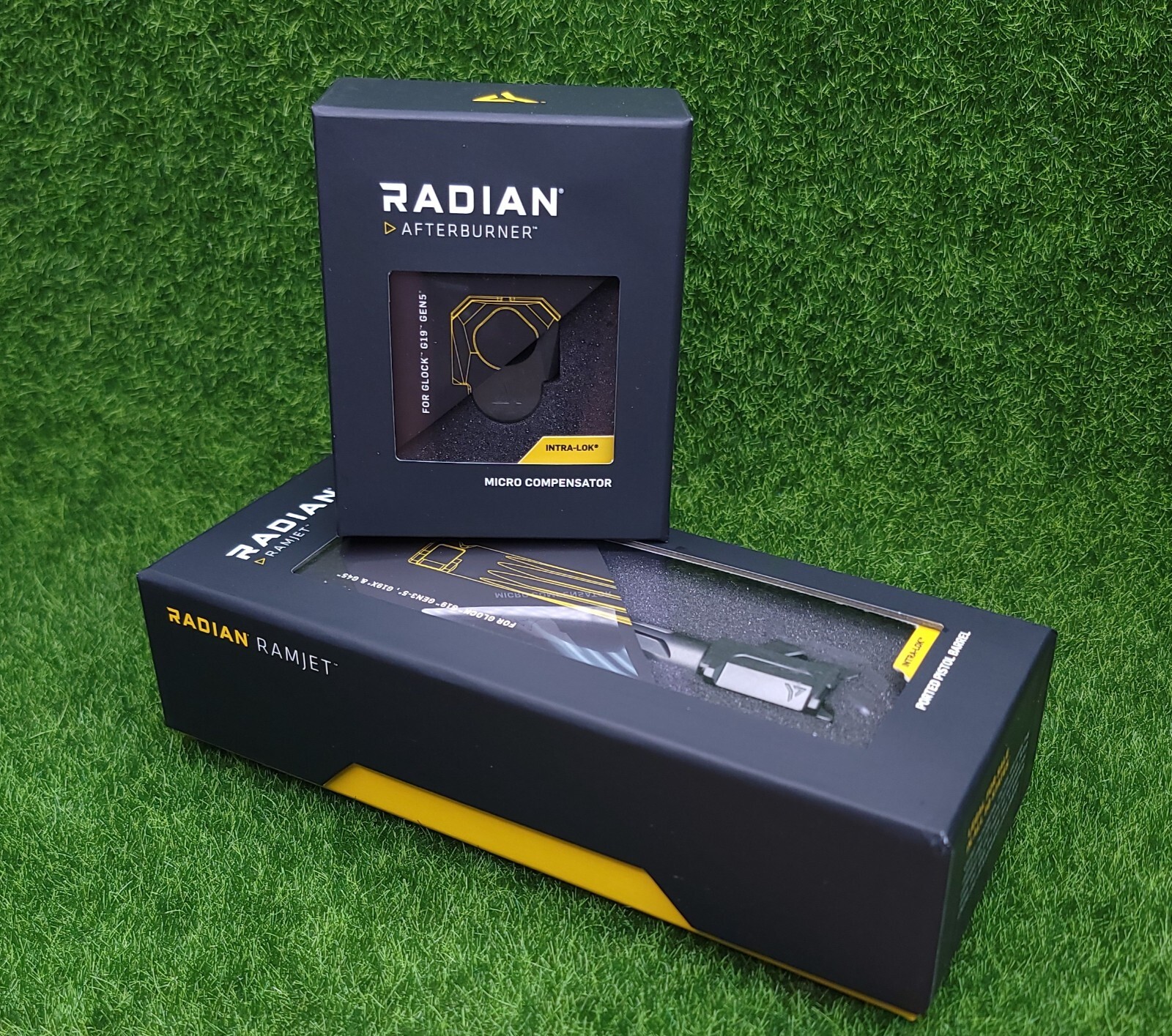 Radian Afterburner & Ramjet Comp/Barrel, Glock G19 Gen 5, Black - G19G5 ...