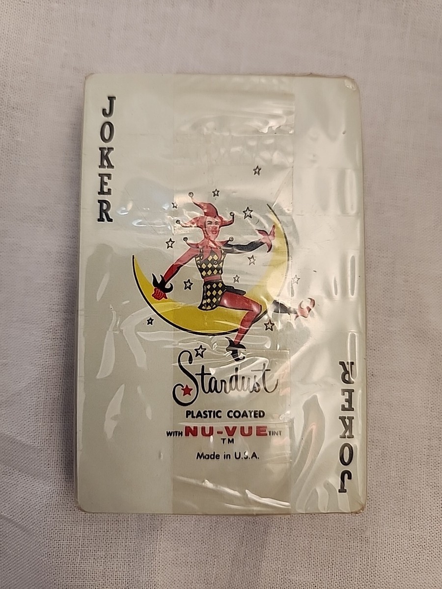 Stardust Plastic Coated Playing Cards VINTAGE DECADE CIGARETTES