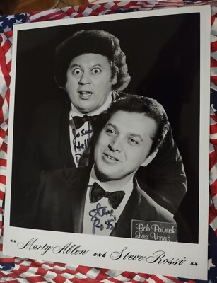 RARE HELLO DERE MARTY ALLEN & STEVE ROSSI COMEDIANS ON ED SULLIVAN SHOW ...