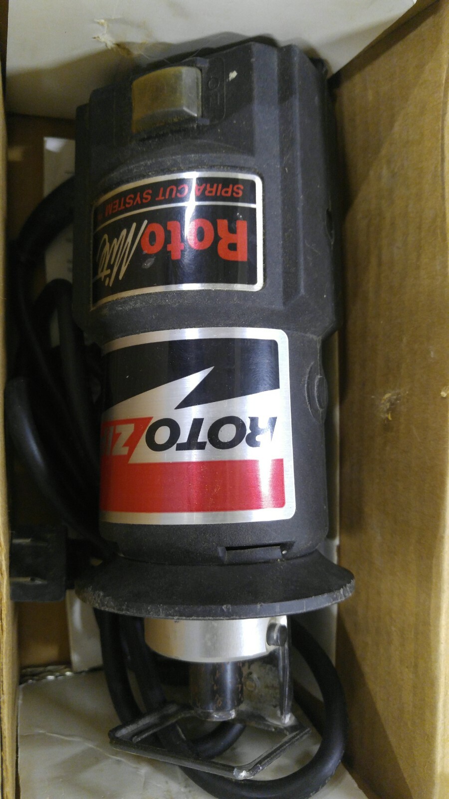 RotoZip #RTM01 ROTOMITE 3.6A 30,000 RPM Spiral Saw W/ Manual In Org Box ...