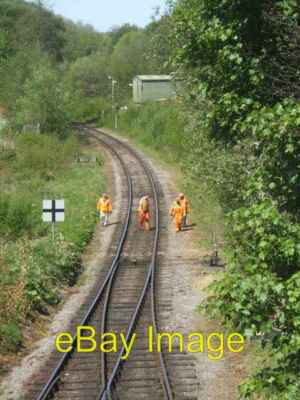 Photo 6x4 Maintenance gang walking the line Froghall North of Froghall ...