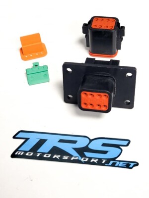 Firewall Bulkhead Deutsch 8 pin connector kit FuelTech Microtech ...