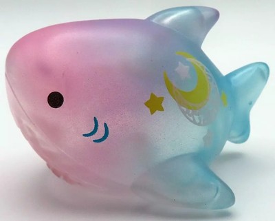 Minifigure Mochikko Shark Clears Sofubi Moon Fragment Pink Moon | eBay