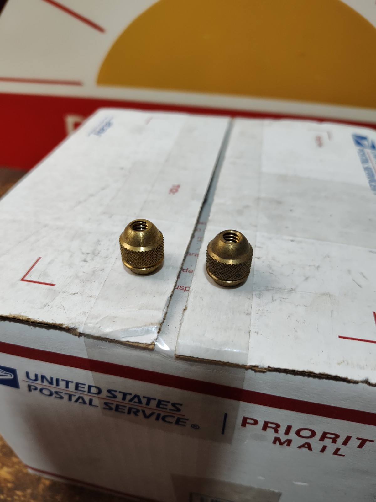 Vintage NOS Coleman Military 252 Lantern vent Cap Nut Lot Of 2 Coleman ...