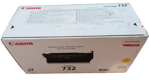 Genuine Canon 732 Yellow Toner Cartridge LBP7780C VAT INCLUDED FREE ...