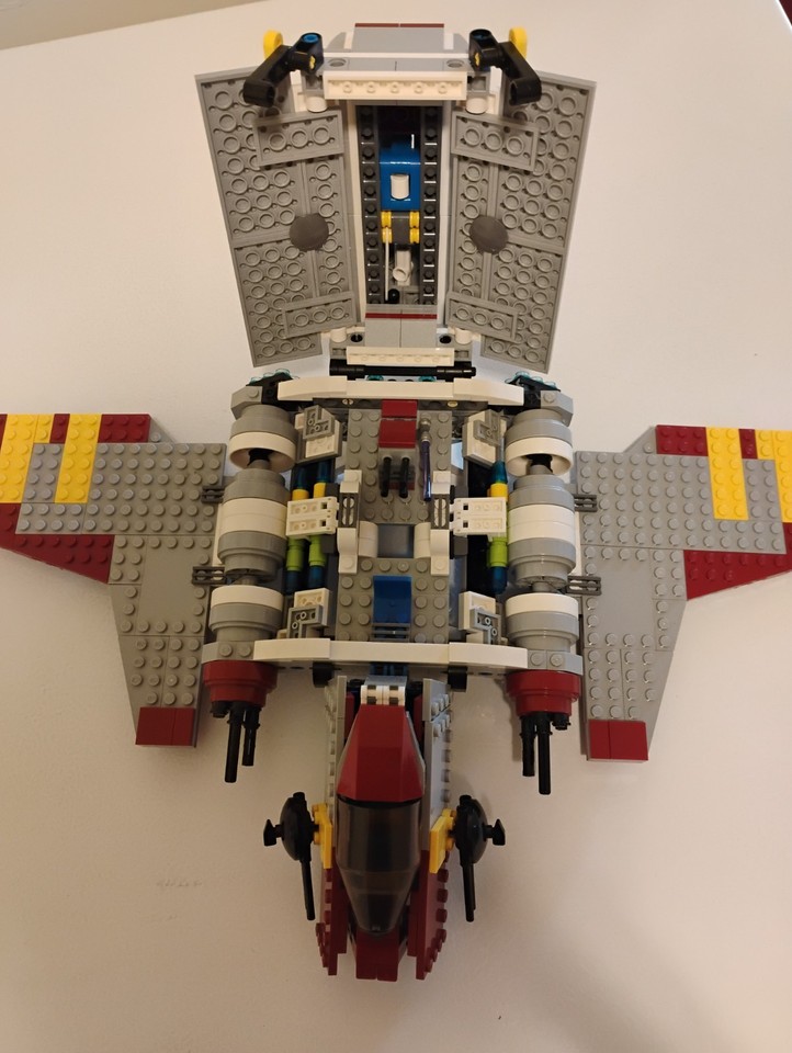 LEGO Star Wars: Republic Attack Shuttle (8019) No Minifigures Otherwise ...