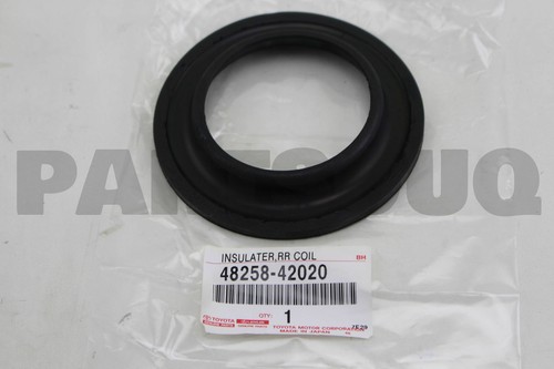 4825842020 Genuine Toyota INSULATOR, REAR COIL SPRING, LOWER, RH/LH ...