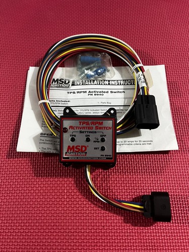 RPM/TPS activated switch by MSD nitrous, turbo | eBay