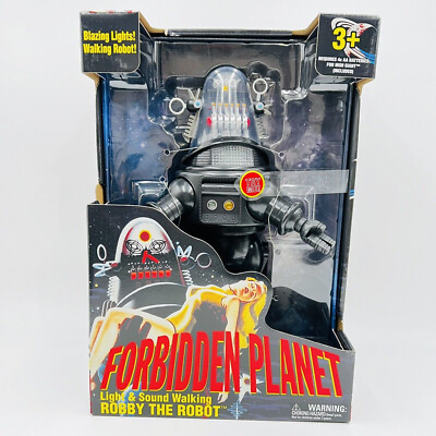 ROBBY THE ROBOT - Forbidden Planet Light, Sounds & Walking - Walmart ...