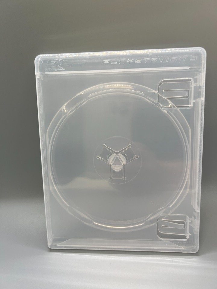 50 Original PS3 Game Case, Playstation 3 & Blu-Ray Logo, Super Clear ...