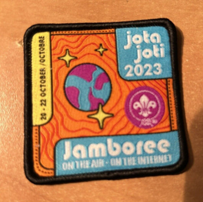 Official World Scouting Patch: " Jota Joti 20203Jamboree" (On the Air ...