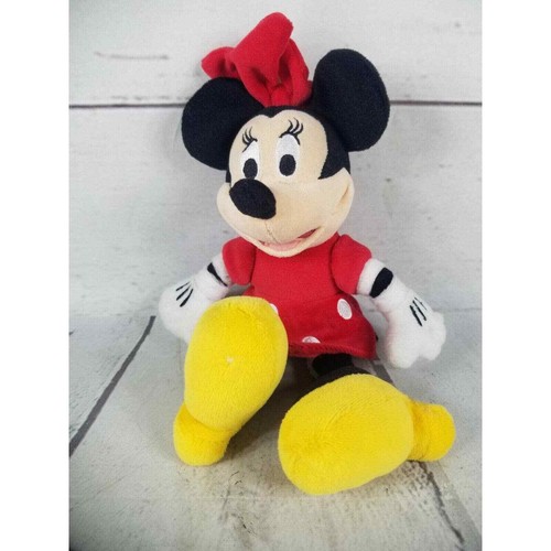 Disney Mini Minnie Mouse Plush Doll 11" Tall | eBay