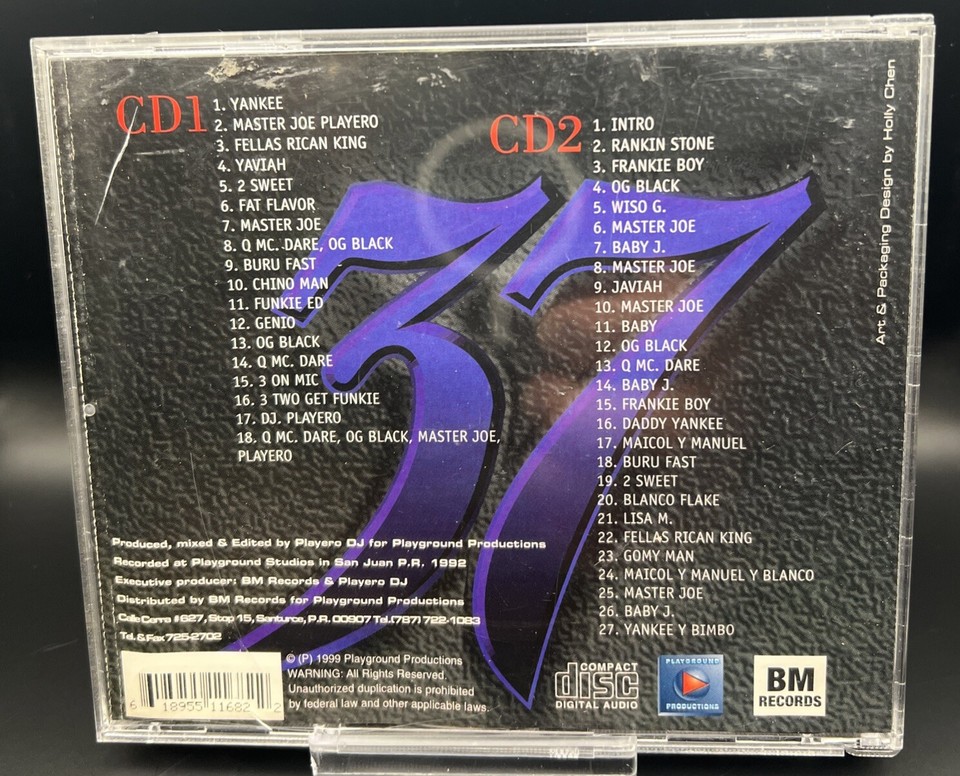 DJ Playero - Vol. 37 The Original Reggaeton Underground (1999) | eBay