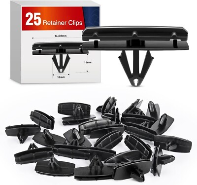 Nilight 25PCS Fender Flare Moulding Clips Jeep Liberty Wheel Fender ...