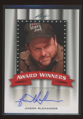 JASON ALEXANDER 2011 LEAF POP CENTURY AWARD WINNERS AUTOGRAPH SEINFELD ...